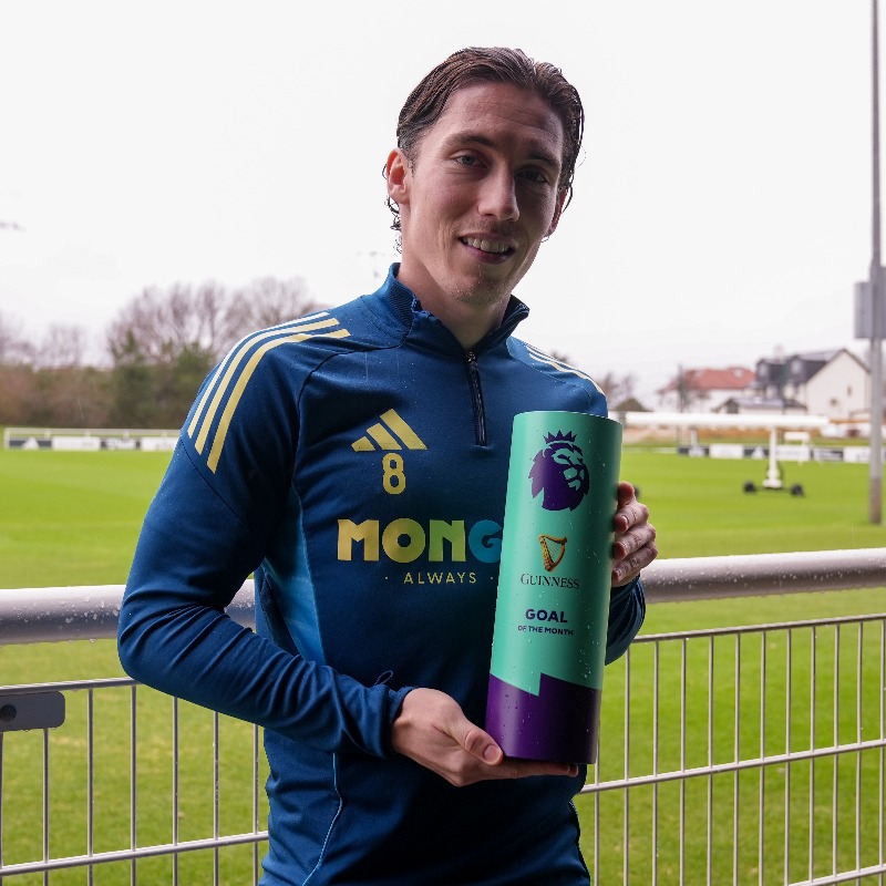 Wilson wins Guinness Premier League Goal of the Month - Sportextra